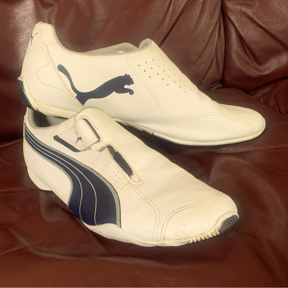 Puma | Shoes | Puma Redon Move Mens Whiteblue Sneakers Hook Loop ...